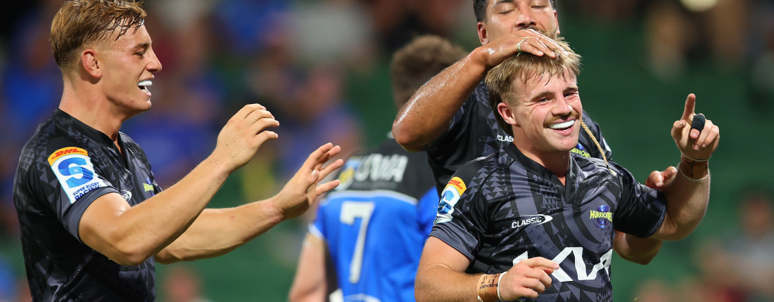 Generational Legacy: Jordi Viljoen's Historic Start with the Hurricanes ...